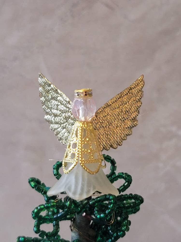 Miniature Angel Tree Topper Approximately 1 1/2 H - Etsy