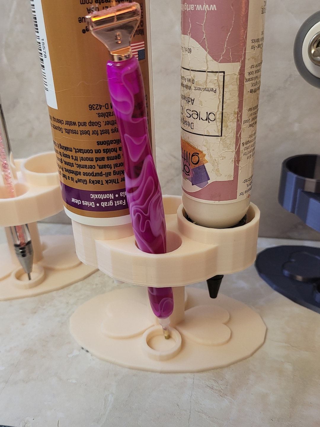 Glue Bottle / Tool Stand for Diamond Art, Rhinestone Blinging, Paper ...