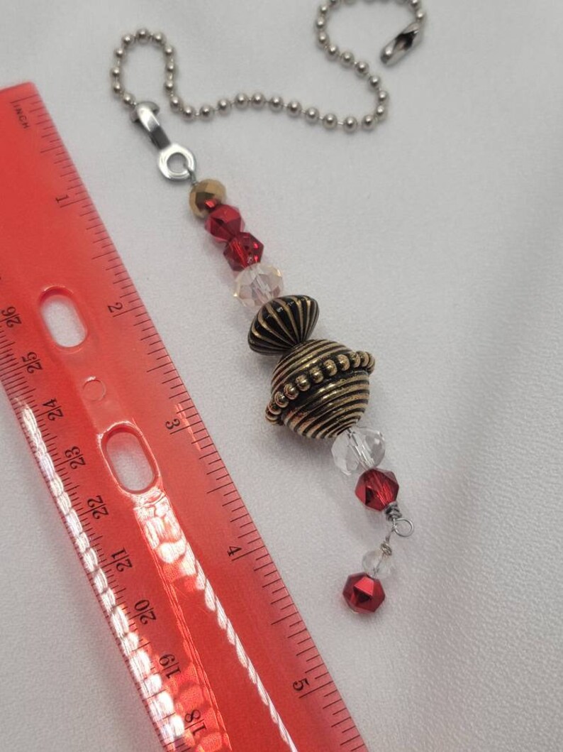 Ornate Beaded Ceiling Fan Chain Pull Light Pull Lamp Pull | Etsy