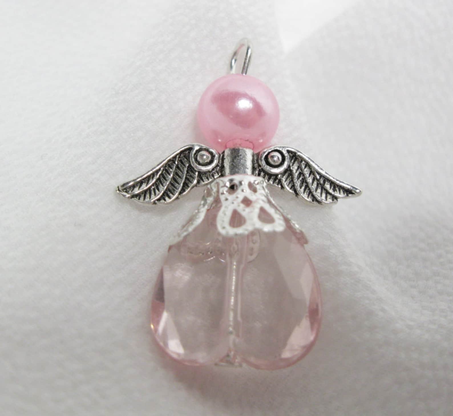 Angel Ornament, Pendant, Charm, Memorial, Guardian Angel, Mini ...