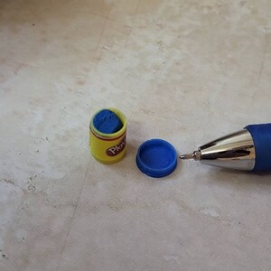 Dollhouse Miniature Toy Play-doh, Replica, Tiny, Handmade, Play-doh ...