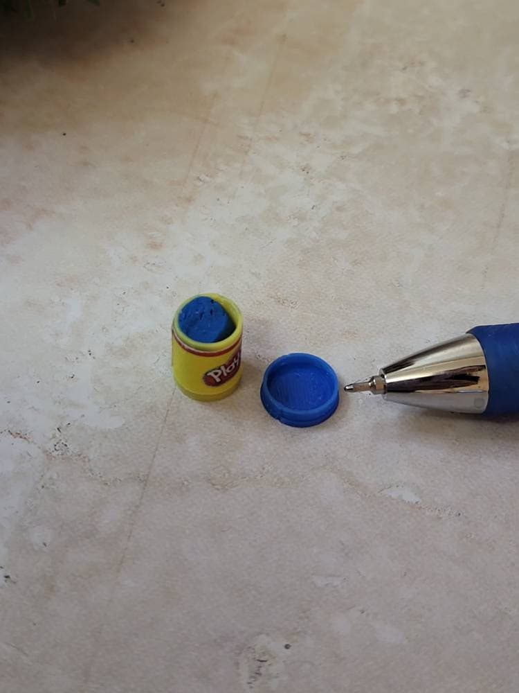 Dollhouse Miniature Toy Play-doh, Replica, Tiny, Handmade, Play-doh ...
