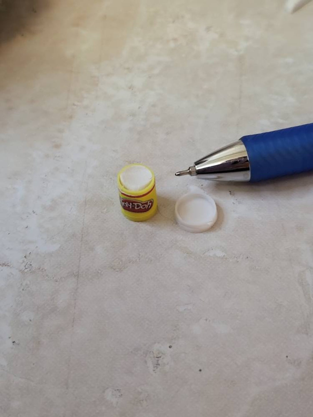 Dollhouse Miniature Toy Play-doh, Replica, Tiny, Handmade, Play-doh ...