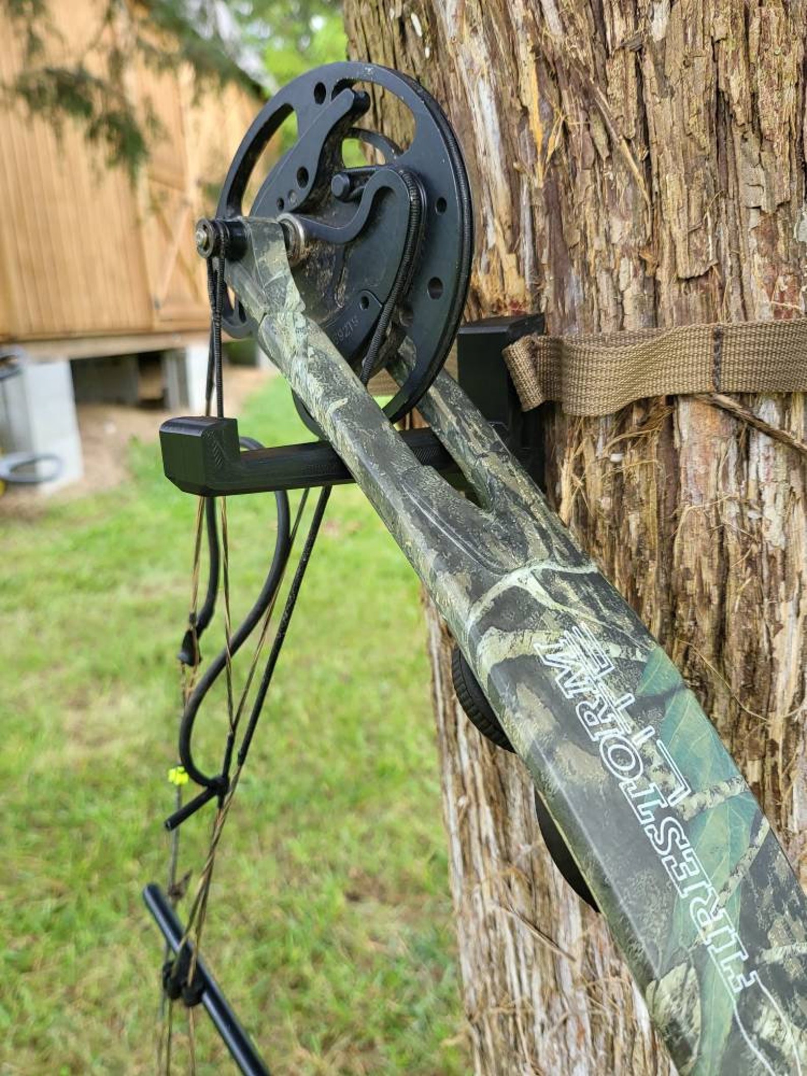 Bow Hanger for Tethrd HYS and Straight Tree Strap - Saddle Hunting ...