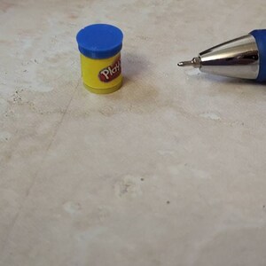 Dollhouse Miniature Toy Play-doh, Replica, Tiny, Handmade, Play-doh ...