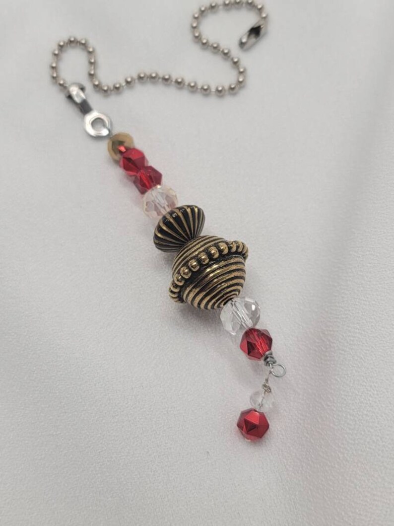 Ornate Beaded Ceiling Fan Chain Pull Light Pull Lamp Pull | Etsy