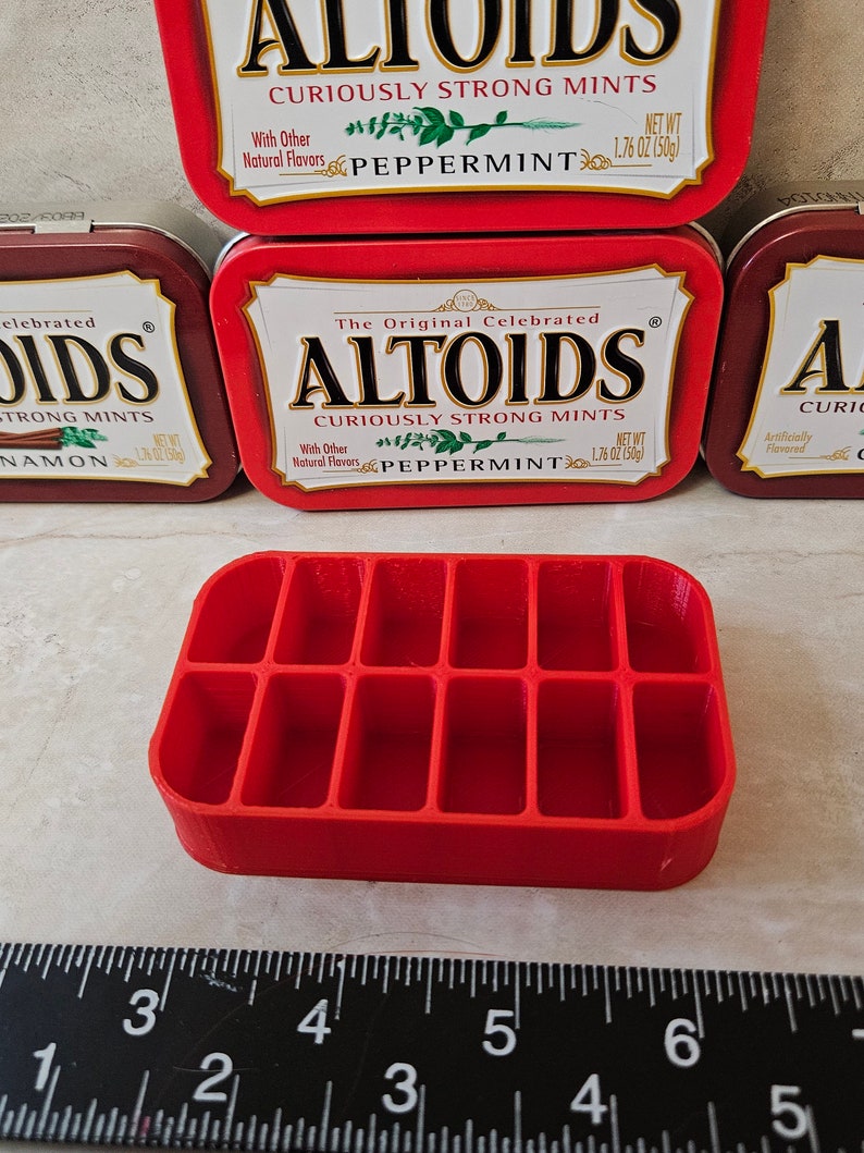 Altoids Tin Insert Organizer Tray, Art, Paint Palette, Fishing Tackle ...