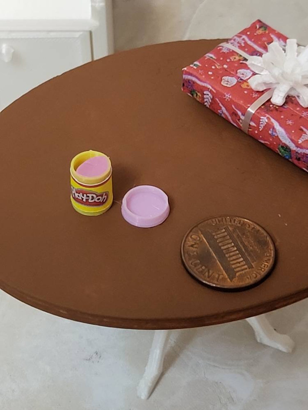 Dollhouse Miniature Toy Play-doh, Replica, Tiny, Handmade, Play-doh ...