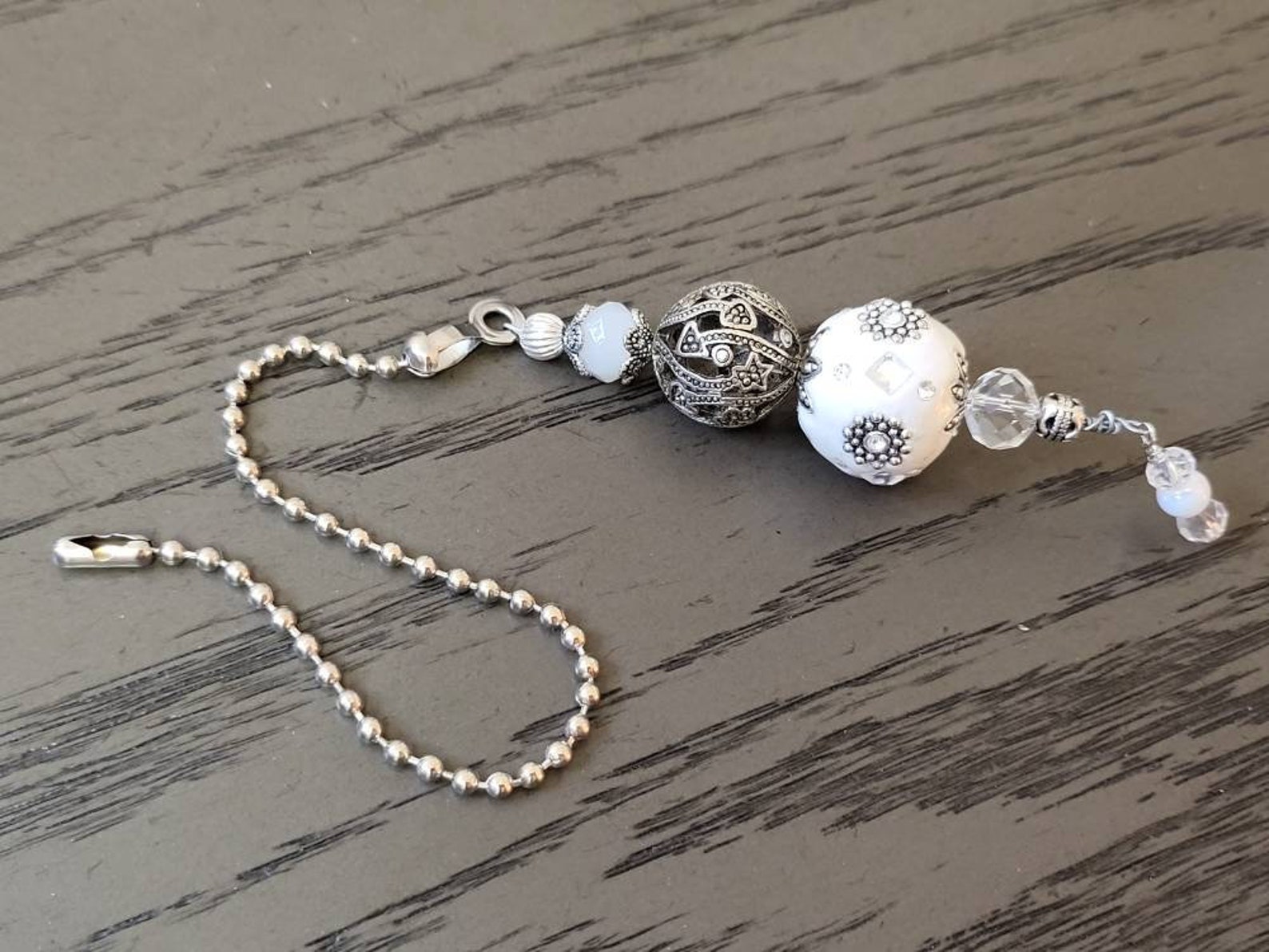 Ornate Beaded Ceiling Fan Chain Pull Light Pull Lamp Pull - Etsy