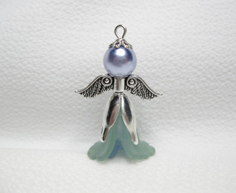 Angel Ornament, Charm, Pendant; Memorial, Guardian Angel; Mini ...