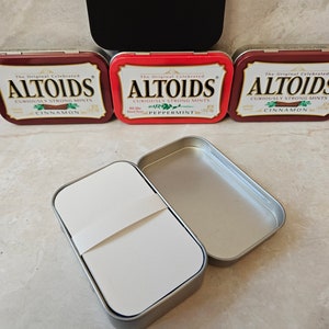 10 Pack Strathmore Mini Drawing, Dry Media Paper, Altoids Tin Sized, 70lb Acid Free Medium ...