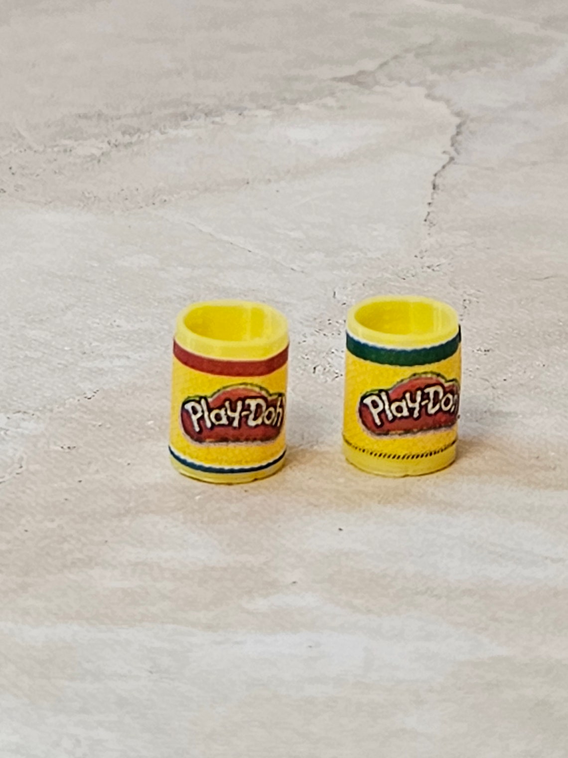 Dollhouse Miniature Toy Play-doh, Replica, Tiny, Handmade, Play-doh ...