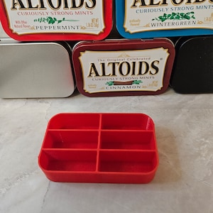 Altoids Tin Insert Organizer Tray, Art, Paint Palette, Survival ...