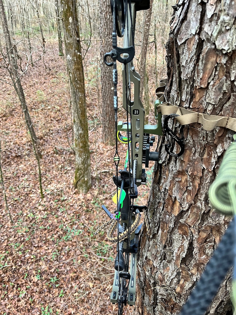 Bow Hanger for Tethrd HYS and Straight Tree Strap - Saddle Hunting ...