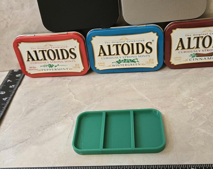 Altoids Tin Insert Single Slim Stacker Tray, Stackable With Slim ...