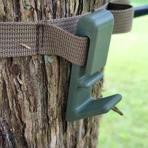 Molle Tree Accessory / Gear Hook /hanger - for Saddle Hunting- Olive ...