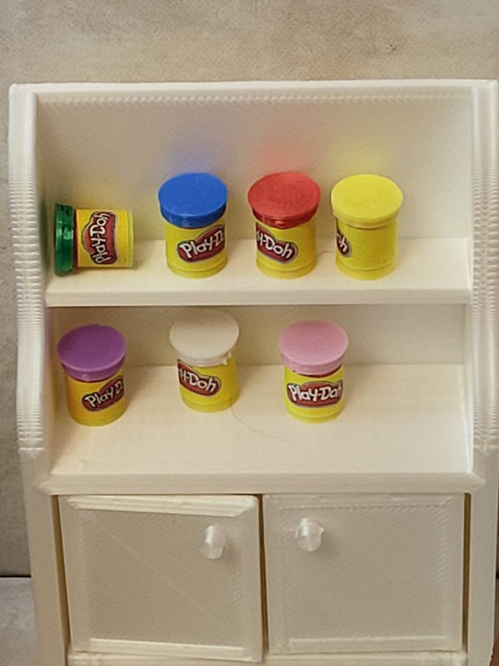 Dollhouse Miniature Toy Play-doh, Replica, Tiny, Handmade, Play-doh ...