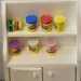 Dollhouse Miniature Toy Play-doh, Replica, Tiny, Handmade, Play-doh ...