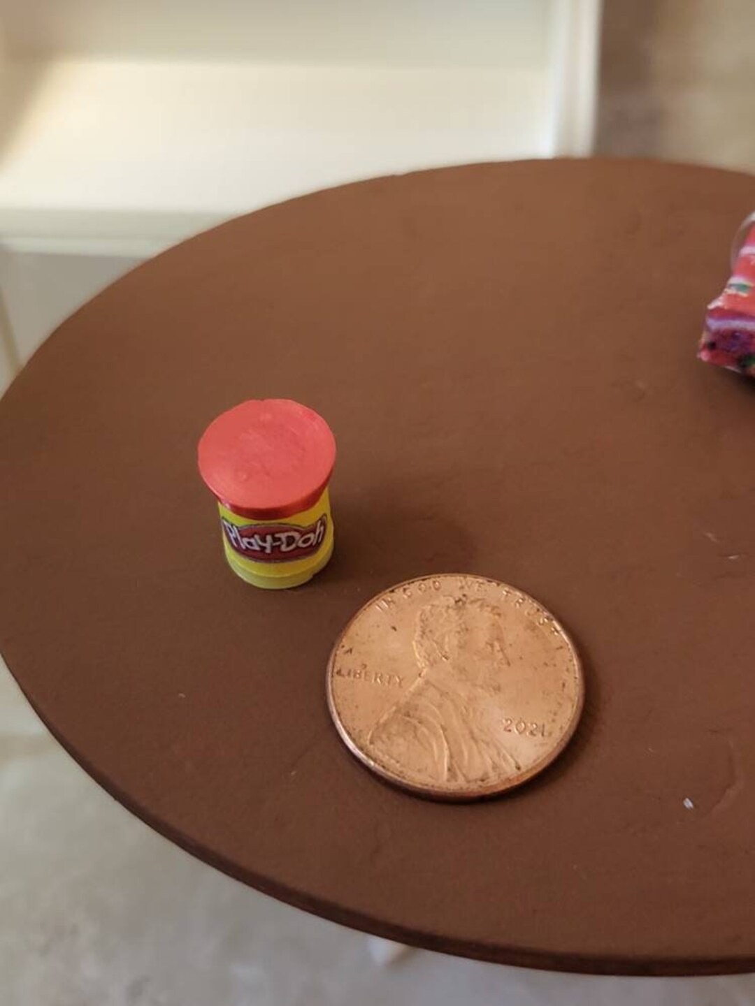 Dollhouse Miniature Toy Play-doh, Replica, Tiny, Handmade, Play-doh ...