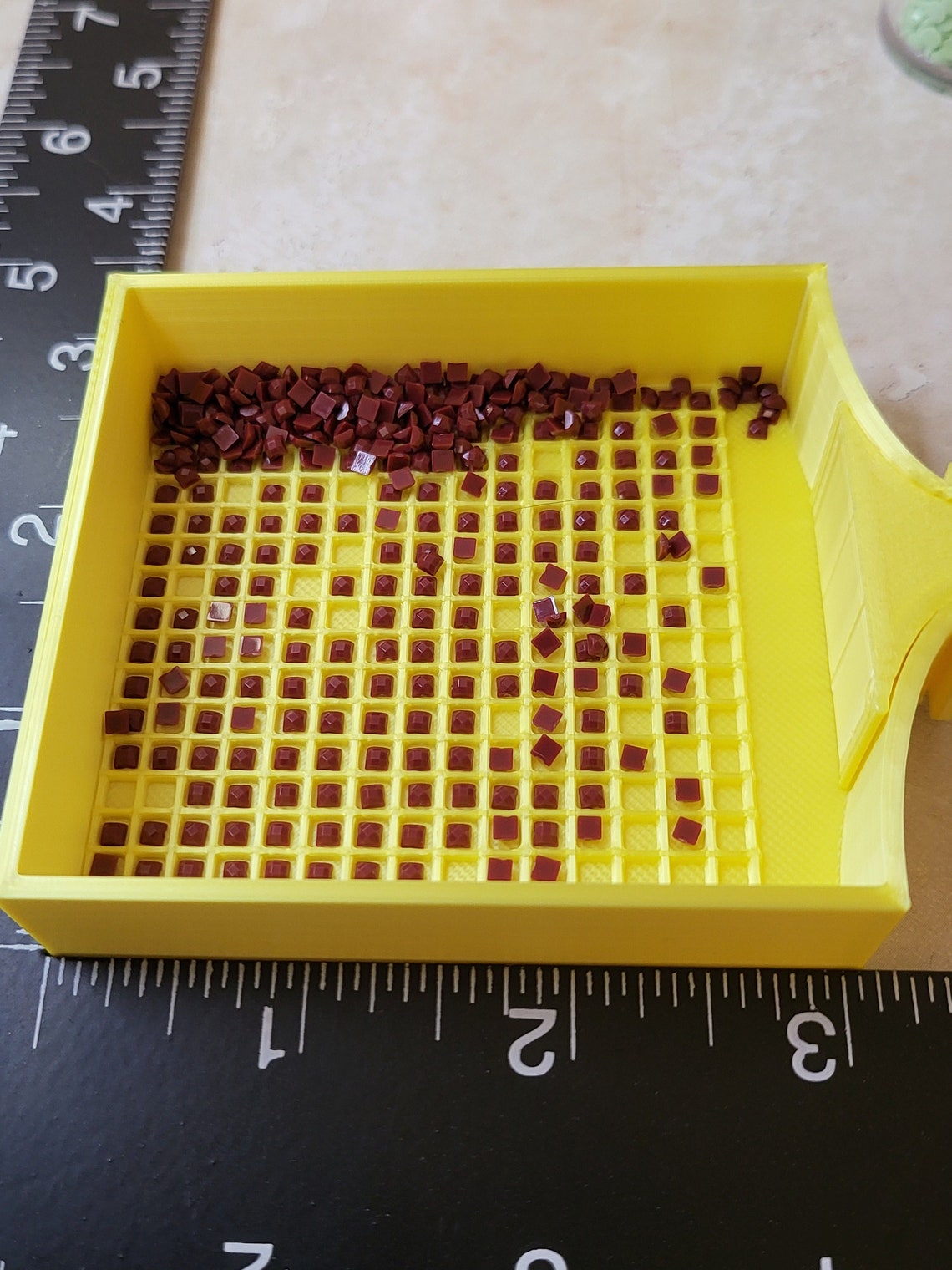 The Lattice Midi - Tall, Gridded Diamond Art Painting Drill Tray ...