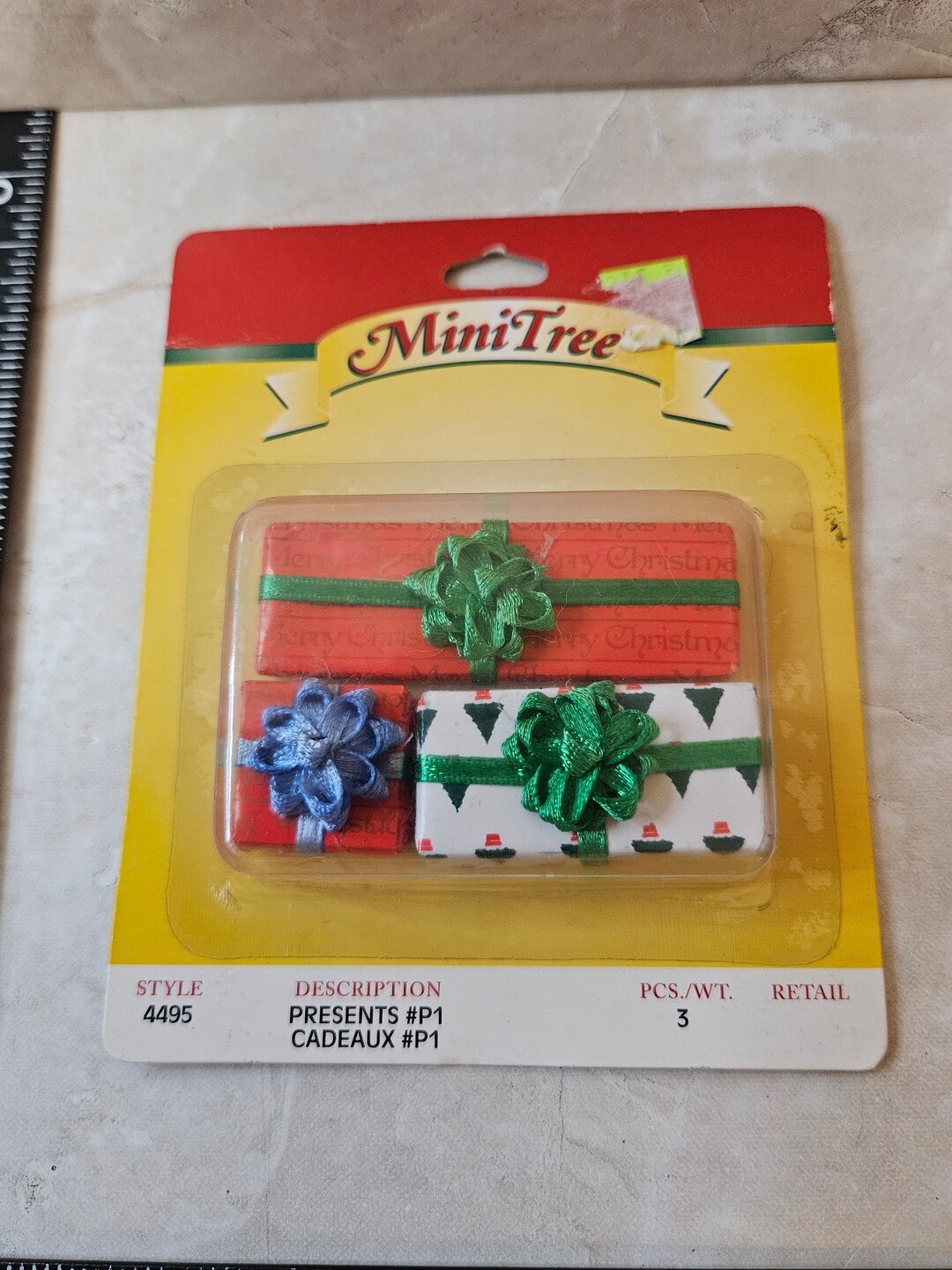 Westrim Crafts Vintage Miniature Under Tree Decorations, Sealed Package ...
