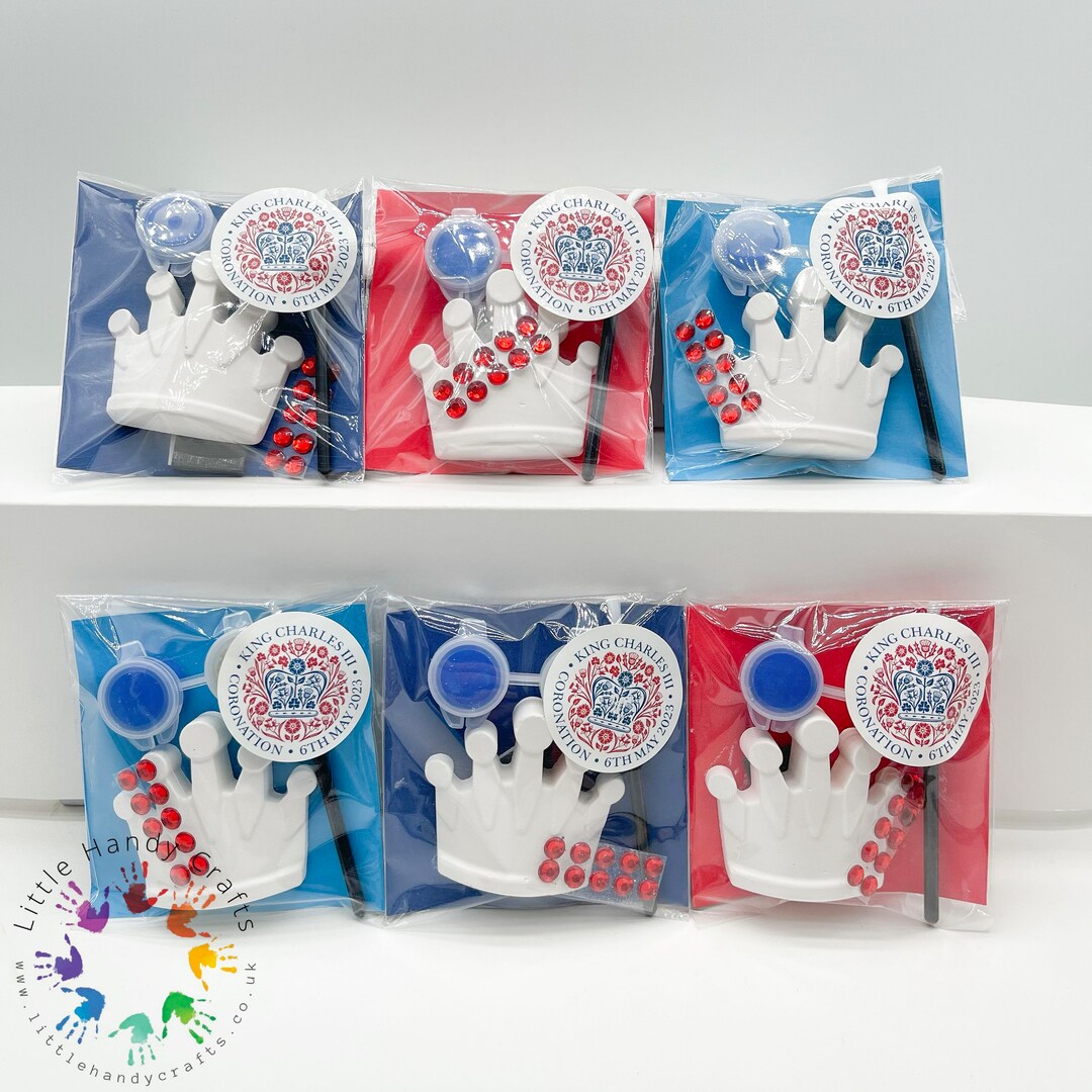 Party Bag Fillers Crown Tiara | Painting Set Party Packs | Party Favour ...