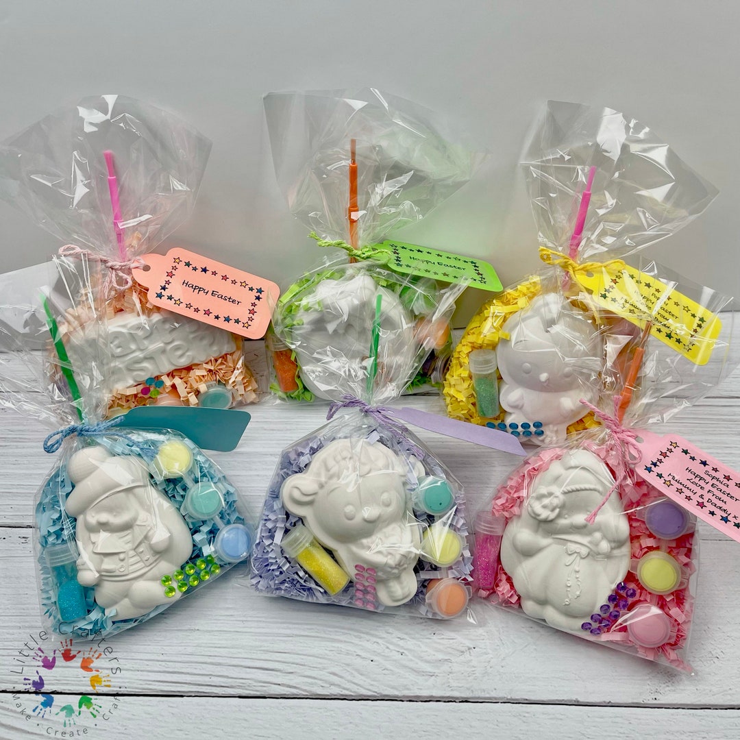 Easter Craft Kit - Personalised Party Bag Favours - Kids Craft Kit ...