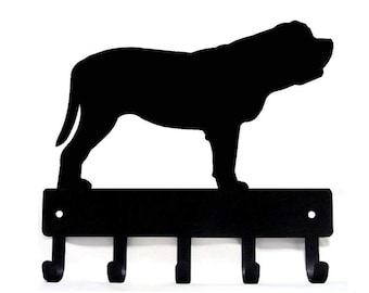 Greyhound lg Dog Leash Hanger/ Key Rack/ Hooks 9 Inch Wide Made in USA ...