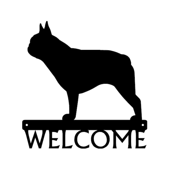 French Bulldog Welcome Sign - Etsy