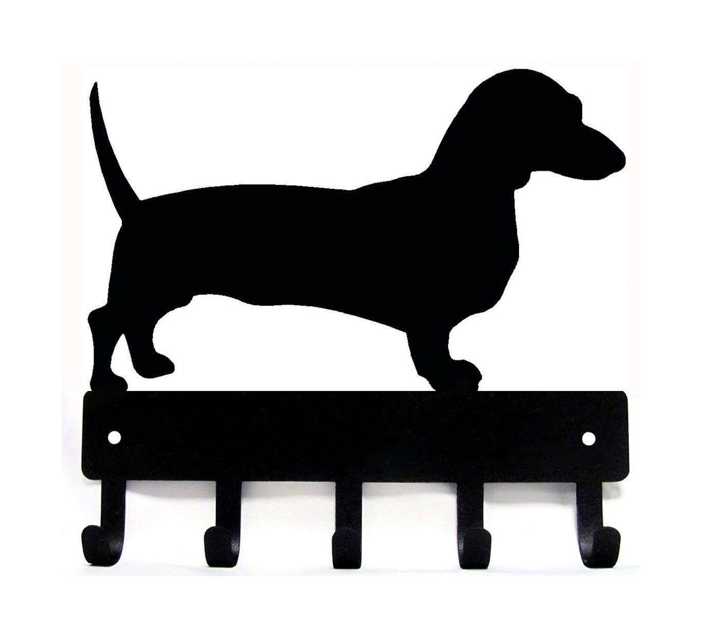 Dachshund Key Rack Hanger/ Dog Leash hooks Metal Art 6 | Etsy
