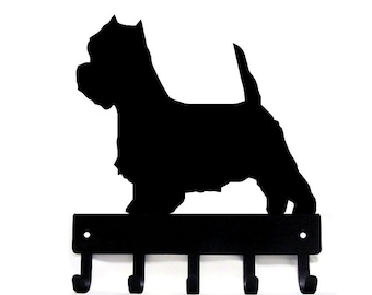 Cat Kitten 2 Leash Hanger/ Key Rack Hooks large 9 Inch Wide - Etsy