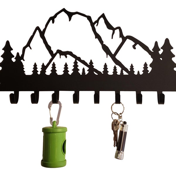 Mountain Key Holder - Etsy