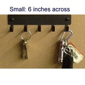 Nubian Goat Key Rack: Metal Leash Hanger, Farmhouse Decor, 6-inch Wide ...