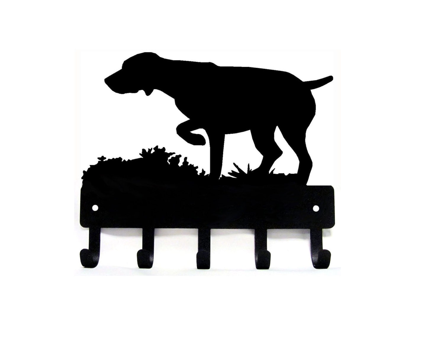 GSP on Point lg Dog Leash Hanger/ Key Rack 9 Inch Wide - Etsy