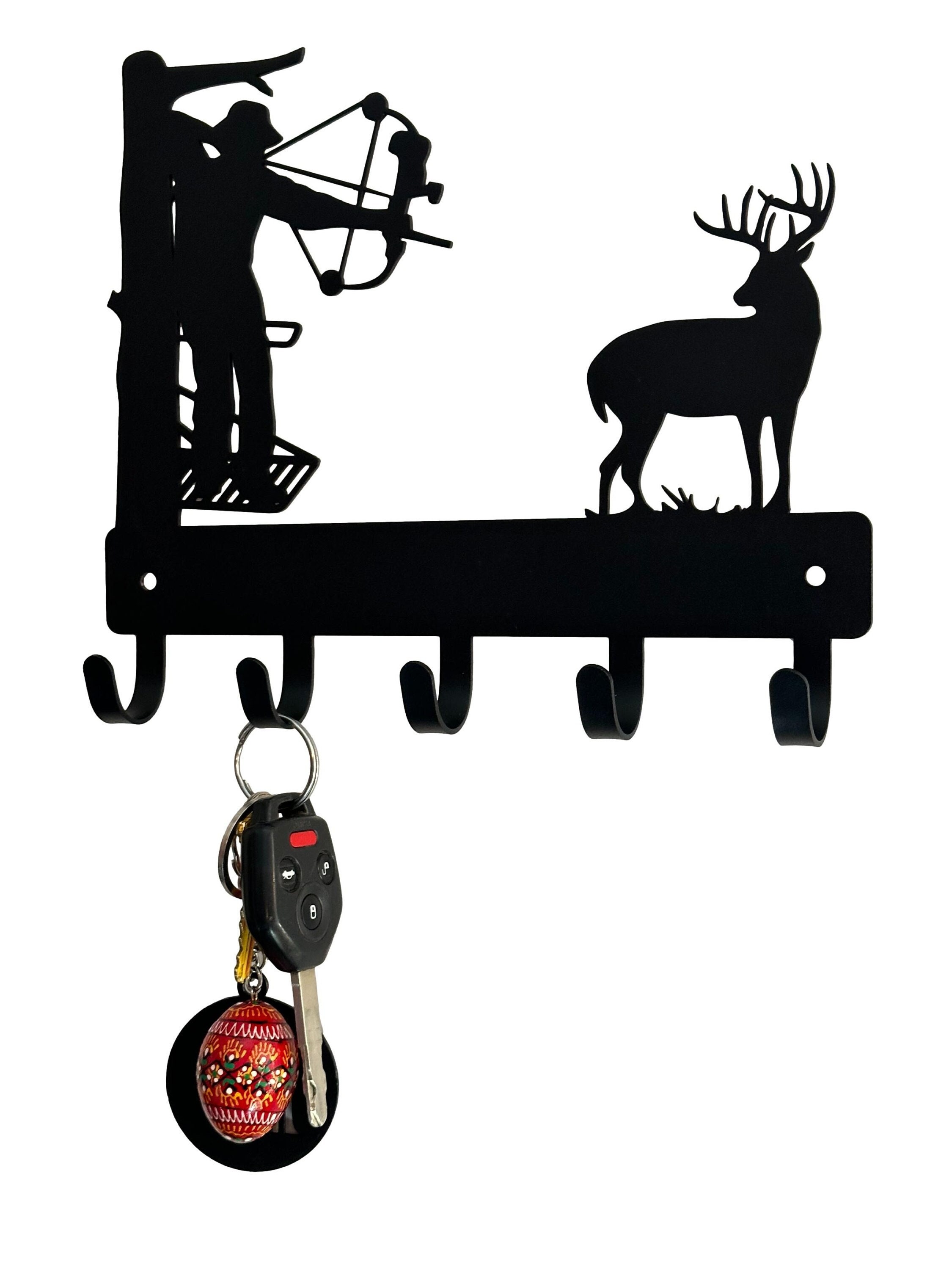 Buck Deer Archery Key Hanger - 9 Inches Wide - Made in America - Etsy