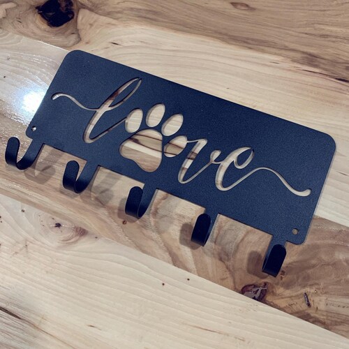 Labrador lg Key Rack Hanger/ Leash Hooks Metal 9 Inches | Etsy