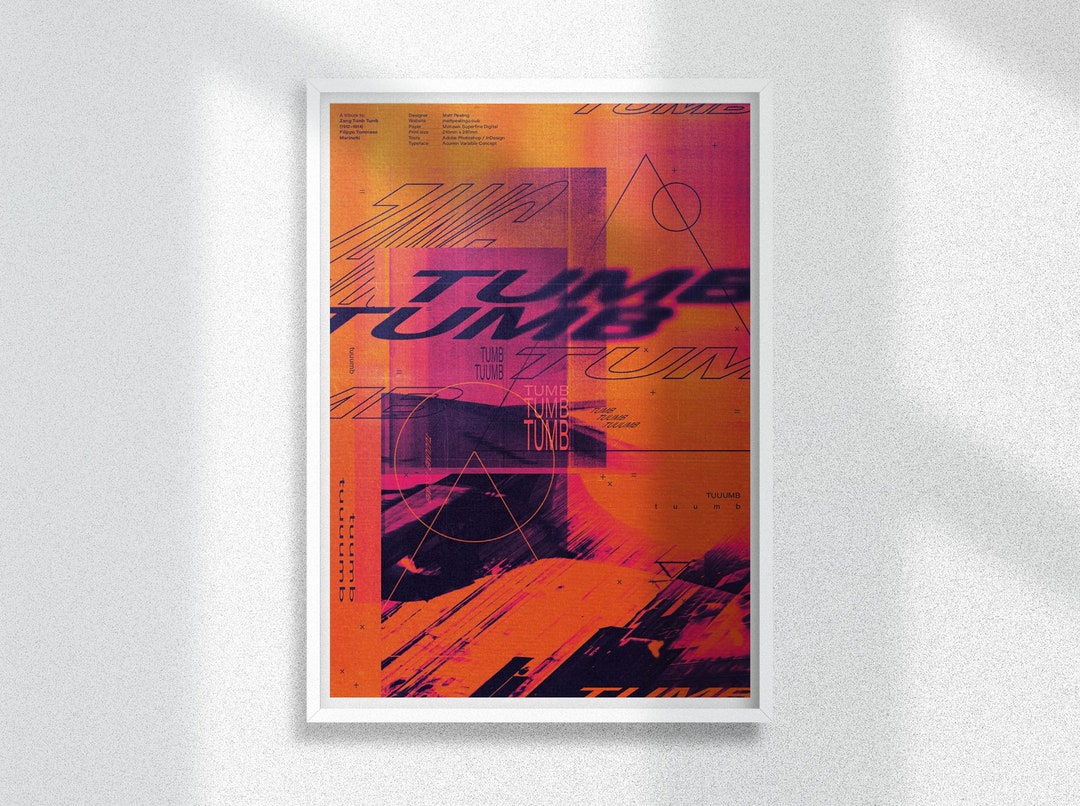 Zang Tumb Tumb Tribute Poster - Etsy