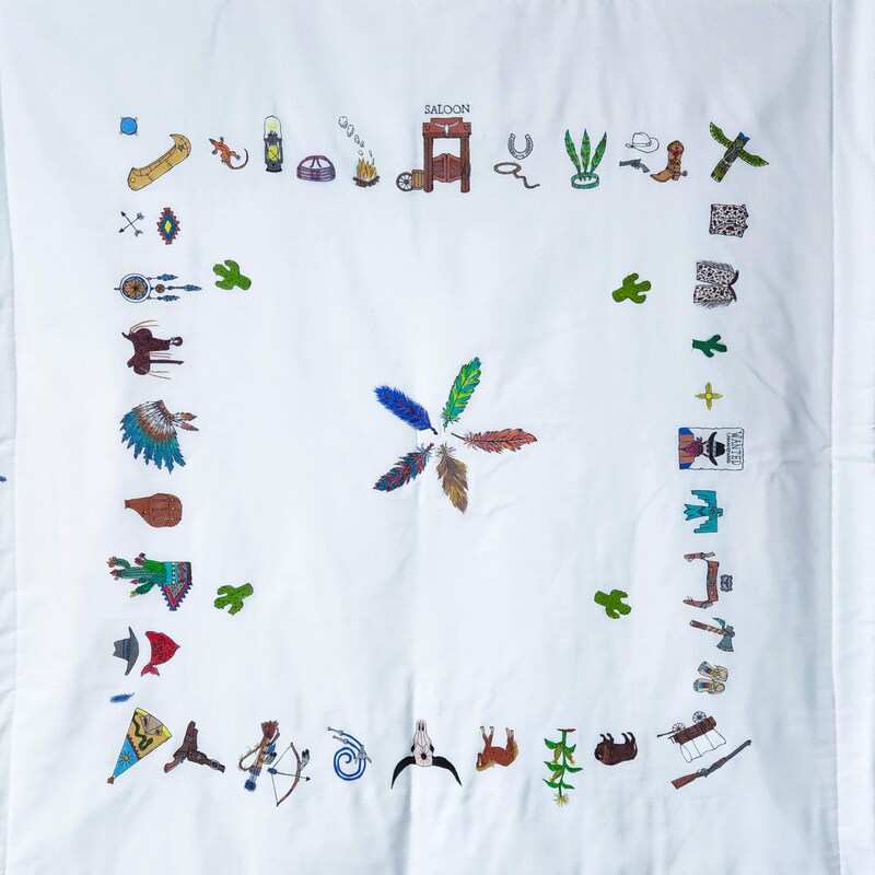 Cowboy Baby Blanket - Etsy