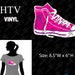 High Top Sneaker Male & Female Set and Awareness Ribbon, SVG Instant ...