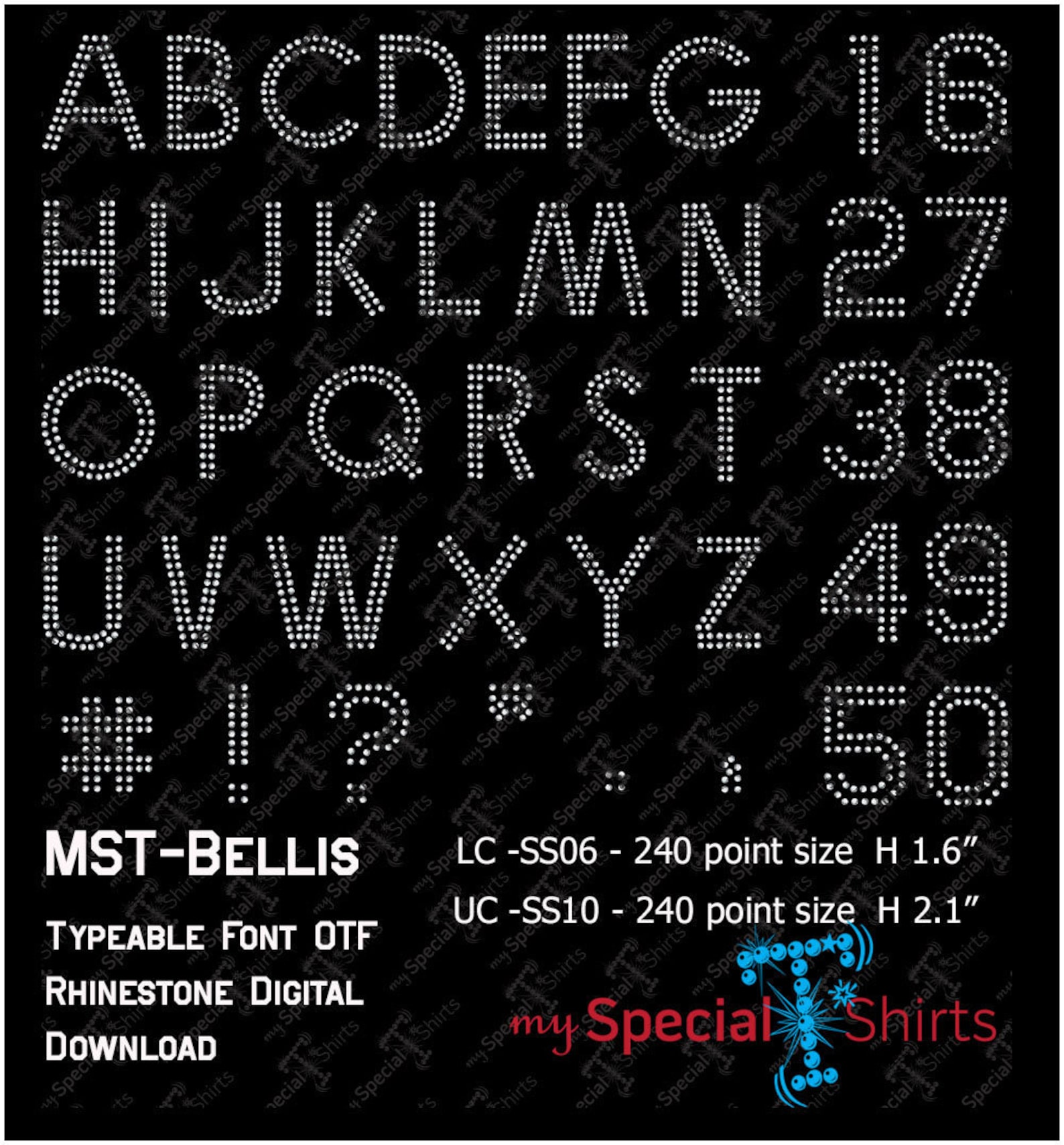 Mstbellis Typeable Font OTF Alphabet Letters and Numbers - Etsy