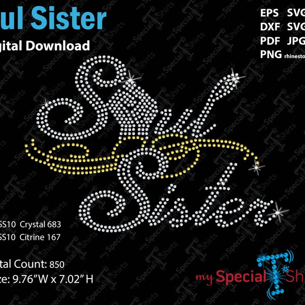Soul Sister Svg - Etsy