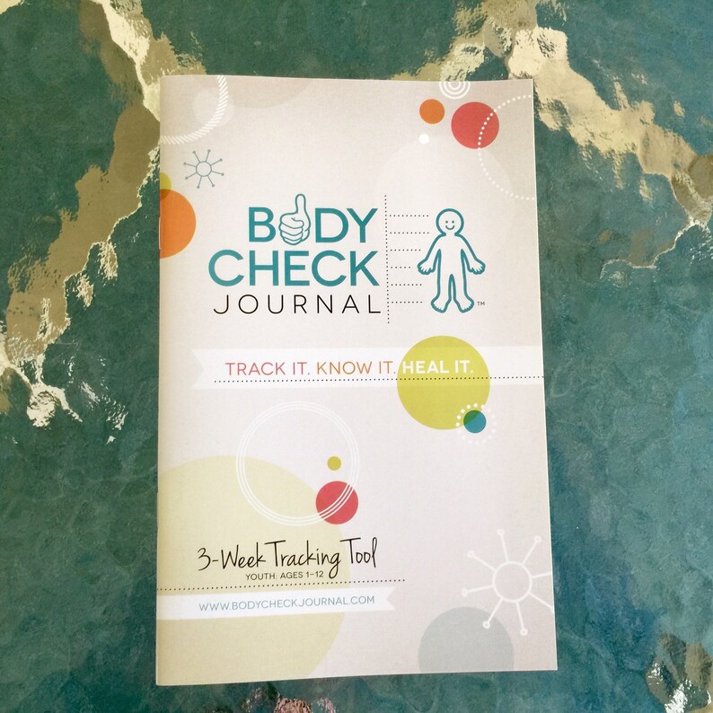 Body Check Journal Kid's Medical Tracking Health Journal - Etsy