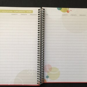 Body Check Journal - Kid's Medical Tracking Health Journal 3 Week- Down ...