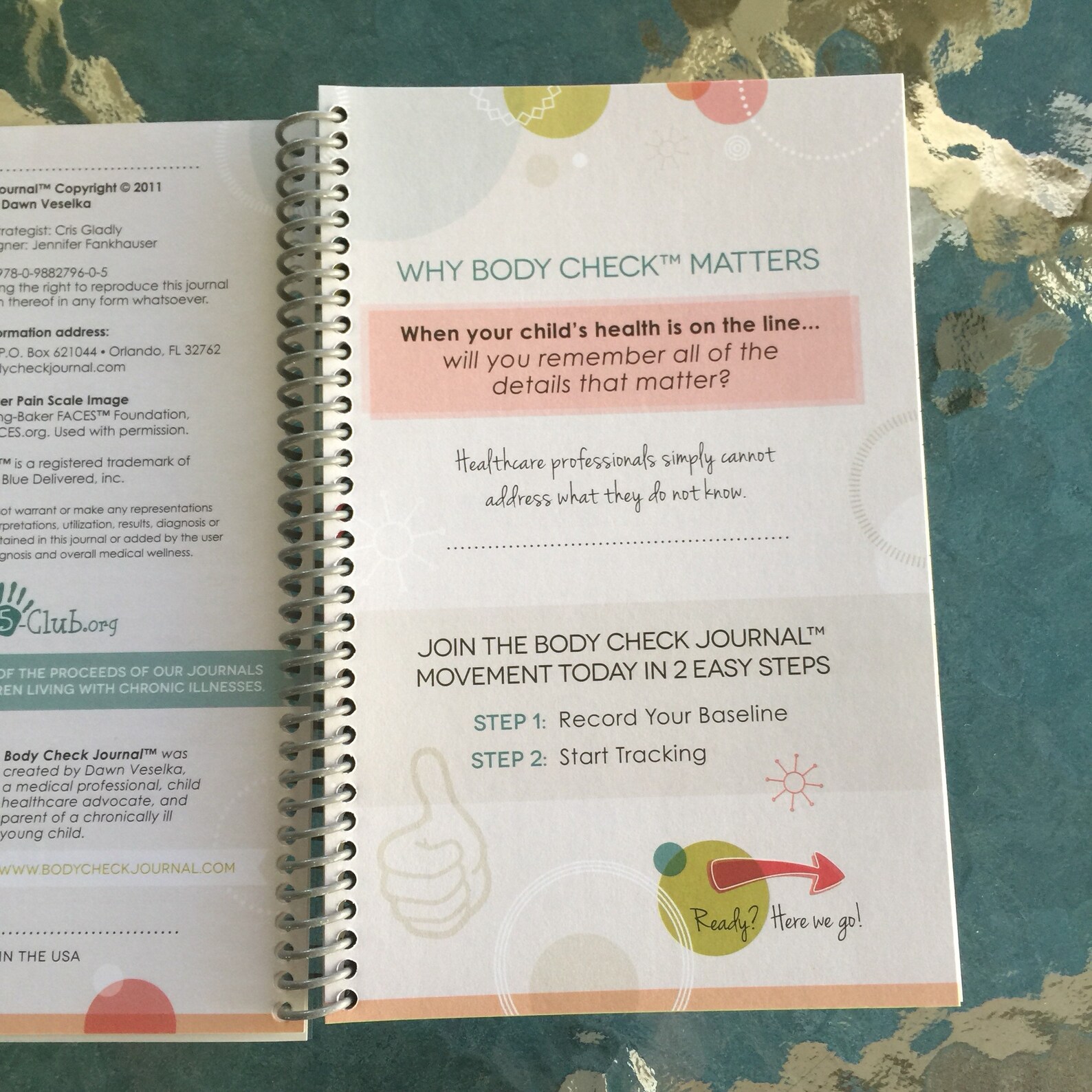 Body Check Journal - Kid's Medical Tracking Health Journal 3 Week- Down ...