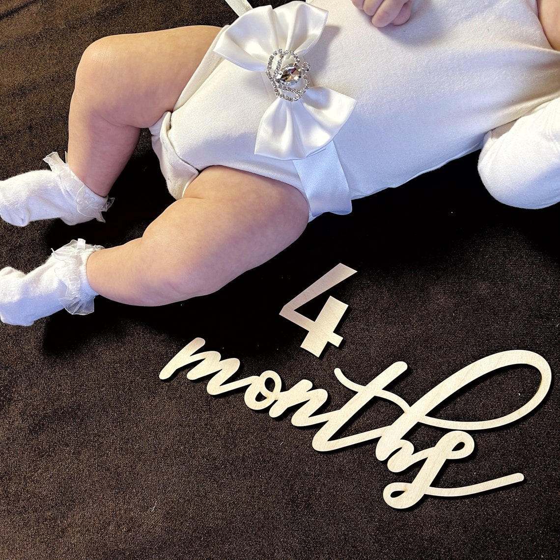 Wooden Milestone Numbers for First Year. Memorial Cards Baby - Etsy