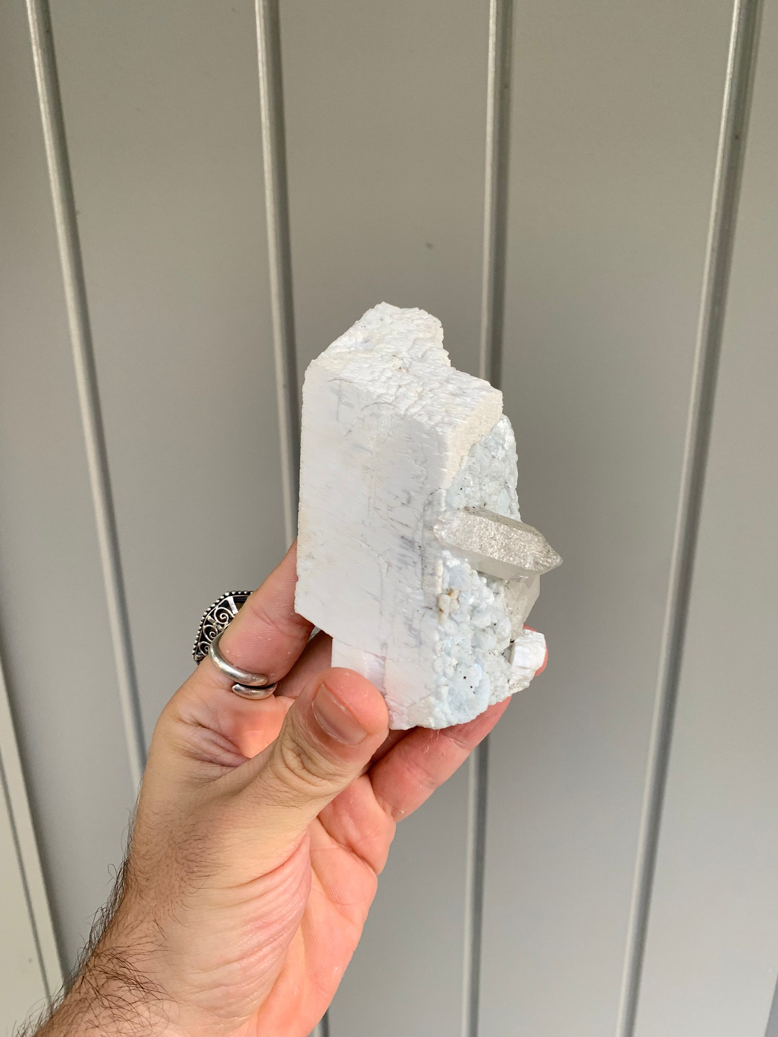 Microline baveno Twin With Albite and Quartz - Etsy