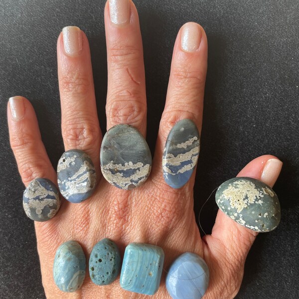 Leland Blue Stone - Etsy