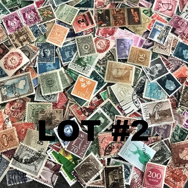 Foreign Stamps - Etsy