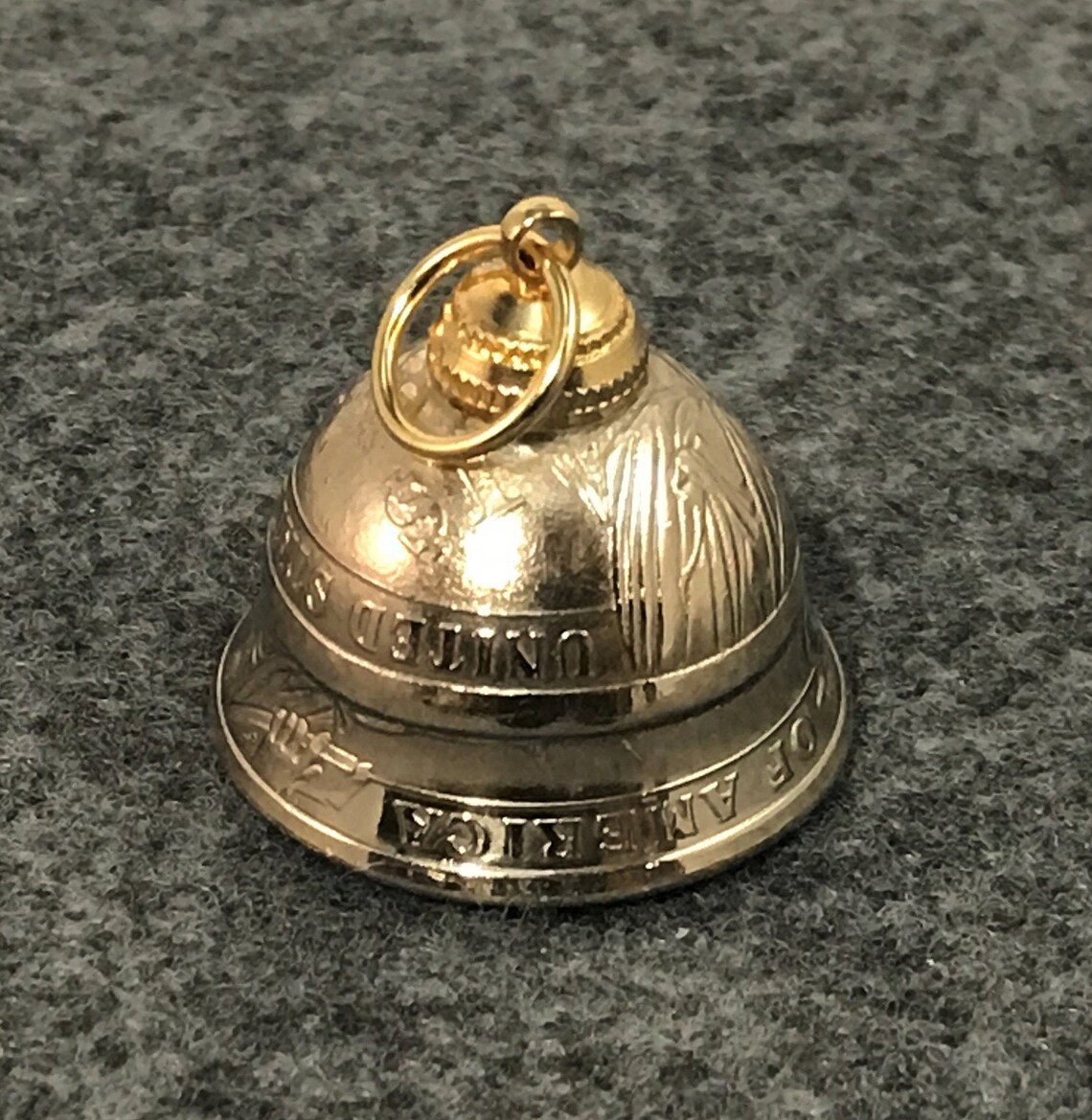 Assorted Coin Bells This Bell Features a Pair of Golden | Etsy