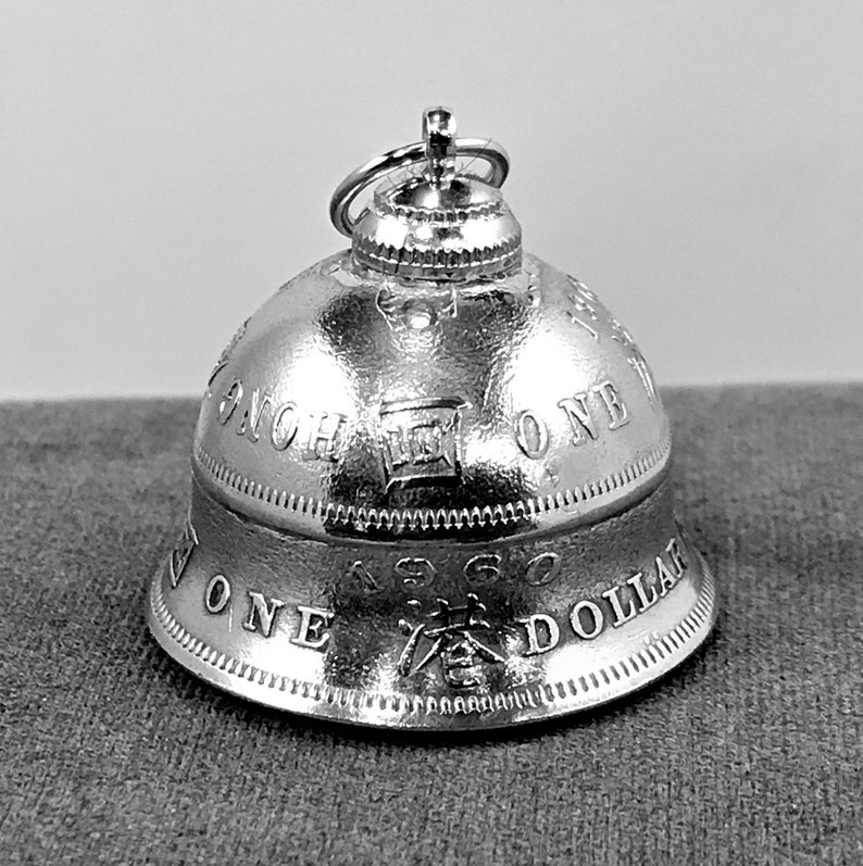 Assorted Coin Bells This One Features a Bell Made From Two | Etsy